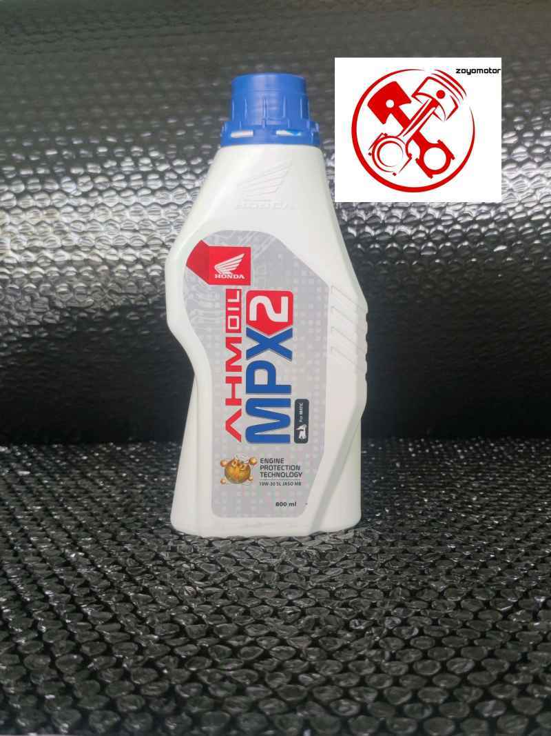 Jual Ahm Oli Mpx2 4at 10w-30 Sl Oli Motor Mpx2 Mesin Matic 800 Mi Di ...