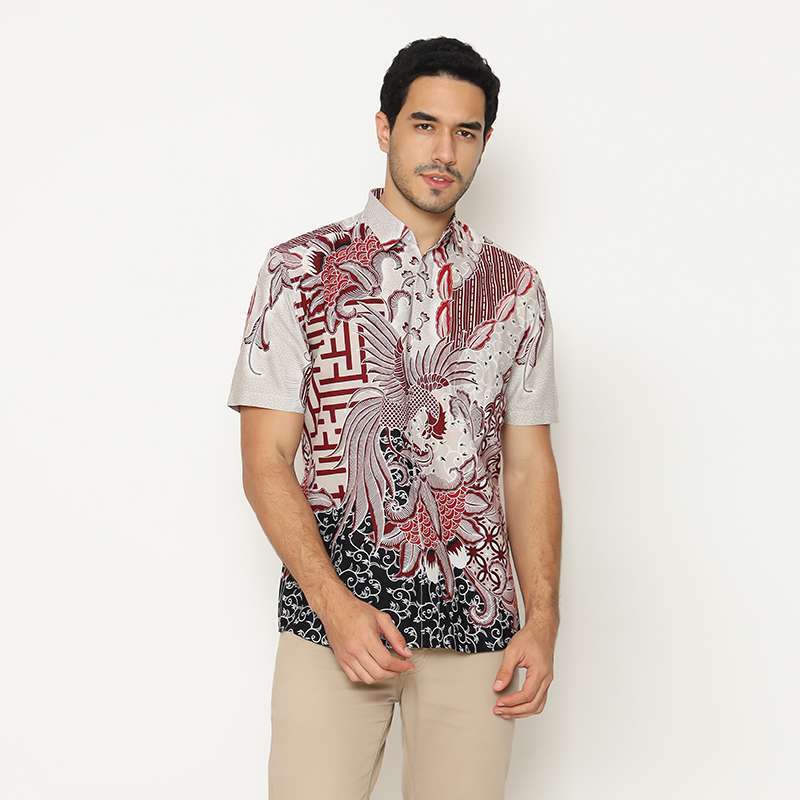 Jual HEM PENDEK AKSA BATIK JEREMY JESSICA di Seller My Aksa Batik Men ...