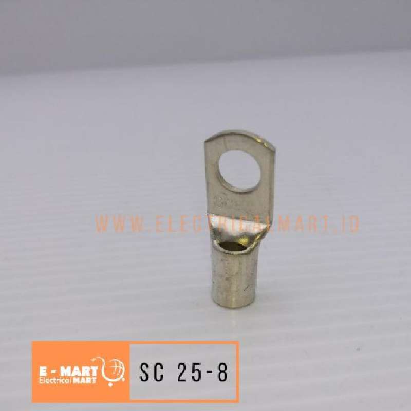 Jual SKUN KABEL TEMBAGA SC 25 - 8 / Skun CU 25mm M8 di Seller ...