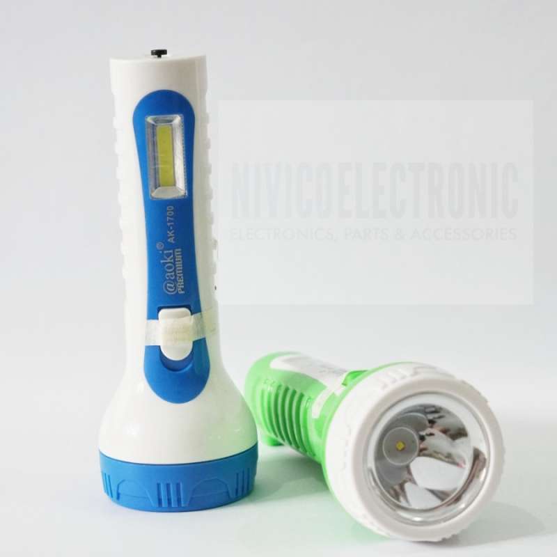 Jual Senter Led Aoki Premium Ak 1700 Di Seller Nivico Electronic Mart ...