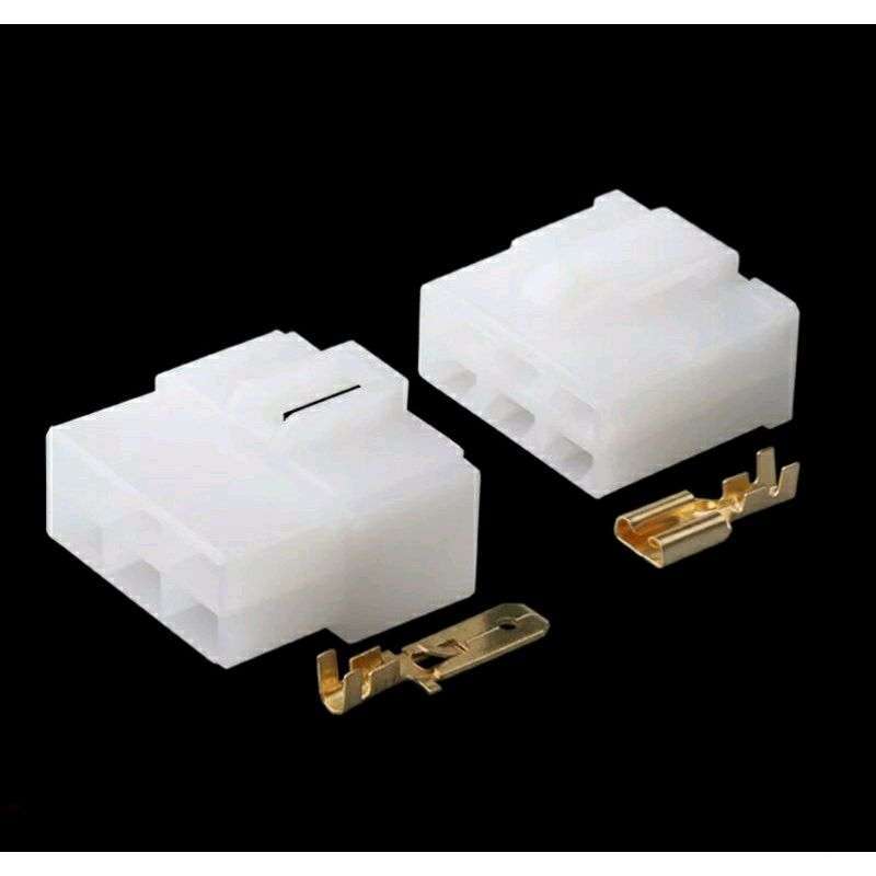 Jual Soket Socket Konektor Connector Kabel Pin Besar Male Female Soket Motor Mobil Di Seller