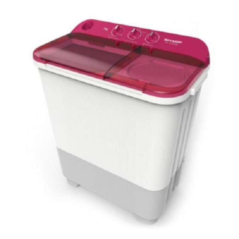 Jual Sharp Mesin Cuci Es-t75nt Bl/pk 2 Tabung 7 Kg Twin Tub Est75nt Di Seller Setia Makmur ...