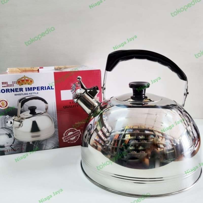 Jual SPECIAL Teko Air Masak Bunyi Siul Stainless Steel Imperial 5 Liter di Seller Store Hanzo ...