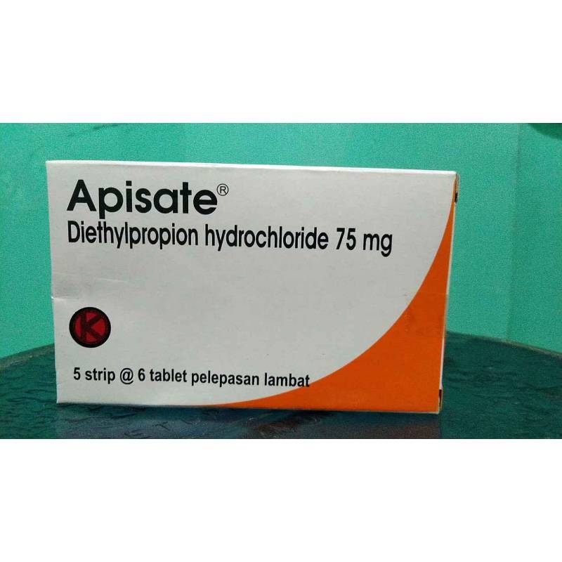 Jual Apisate Diethylpropion Hydrochloride 75mg Di Seller Raditya ...