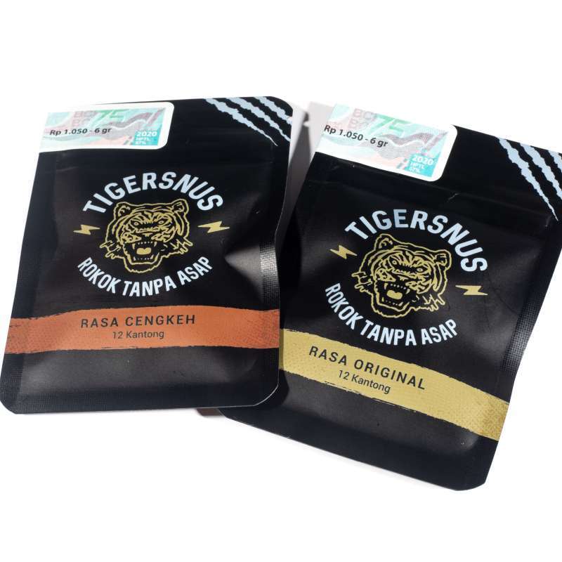 Jual Tiger Snus Sachet 2 Rasa - Original & Cengkeh di Seller Tiger Snus ...