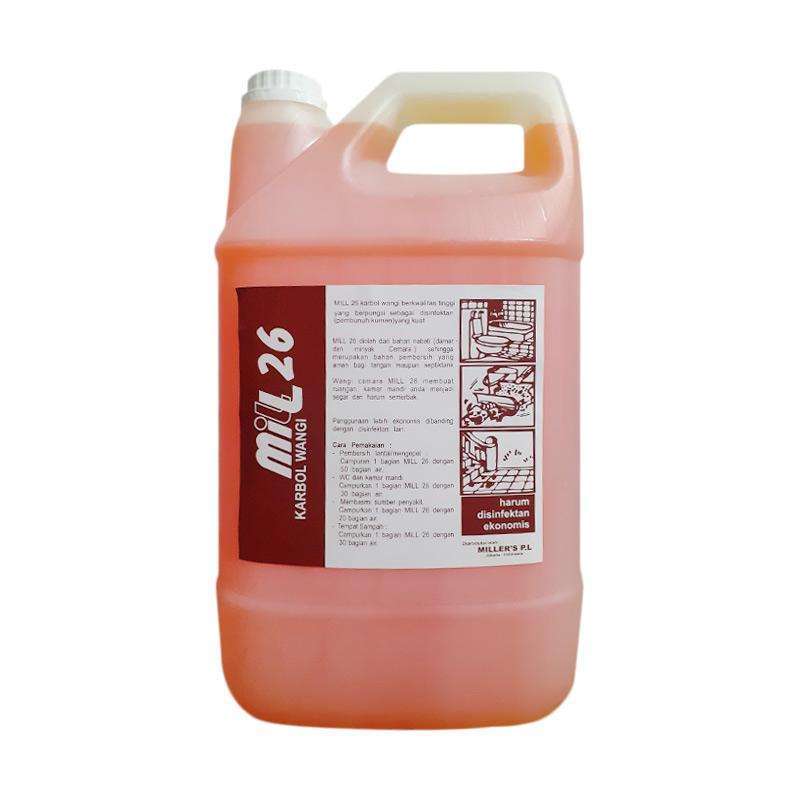Promo Mill Eco Karbol Wangi Pembersih Lantai Galon [4 L] Isi 2 Pcs ...