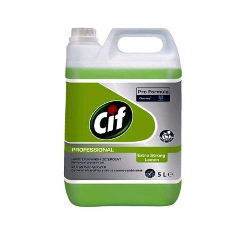 Jual CIF DISHWASH EXTRA STRONG LEMON 5L (Psmbersih Lantai,dinding ...
