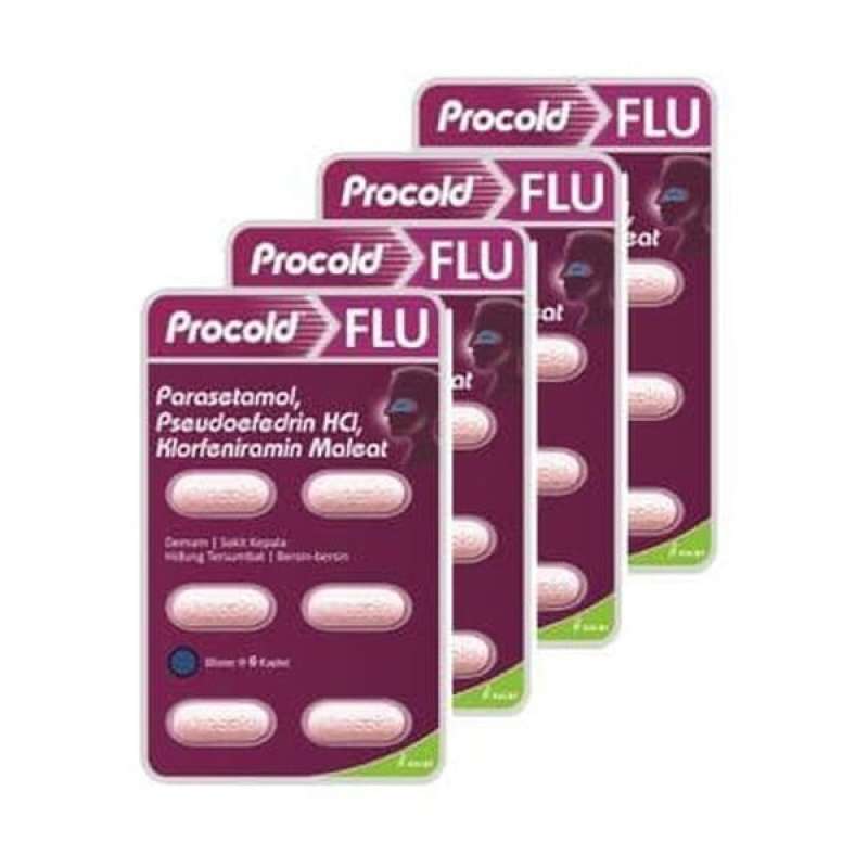 Jual Procold Flu Isi 6 Tablet Obat Untuk Mengatsi Flu Dan Hidung ...