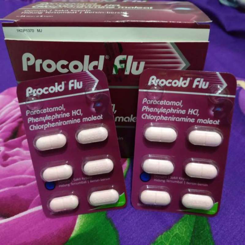 Jual Procold Flu Isi 6 Tablet Obat Untuk Mengatsi Flu Dan Hidung ...