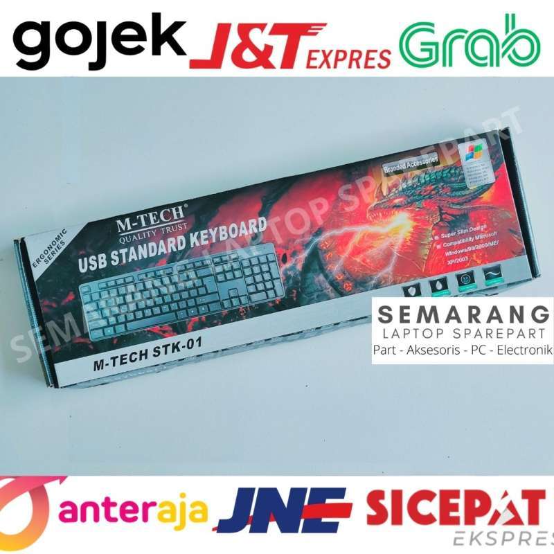 Jual M-TECH STK-01 Keyboard Kabel Kibot Tambahan External Eksternal Pc ...