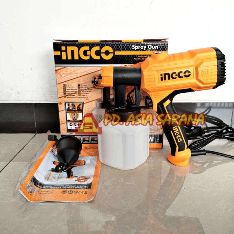 Jual Paint Spray Gun Listrik Besi Tembok INGCO / Sprayer Elektrik di ...