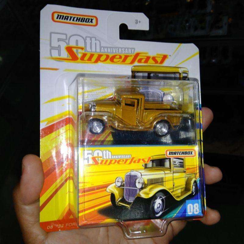 Jual RARE 32 Ford Delivery Pickup Gold Truck Emas Mbx Matchbox Classic ...