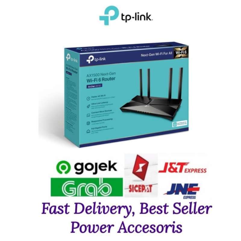 Jual TP-LINK Archer AX10 AX1500 WiFi6 Archer AX 10 AX1500 WiFi 6 Router ...