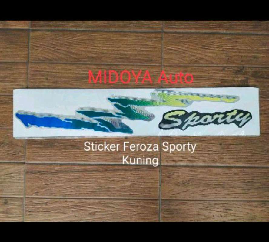 Jual Stiker Body Feroza Sporty di Seller Midoyashop - Sukapura, Kota ...