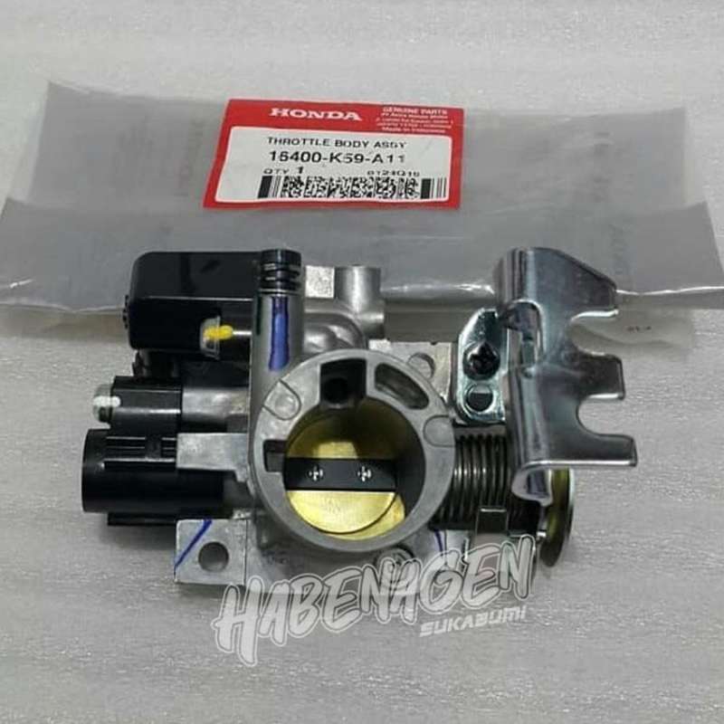 Jual Throttle Body Trotel Assy Karburator Injeksi Vario 150 Led Ori AHM HGP di Seller ezanugraha ...