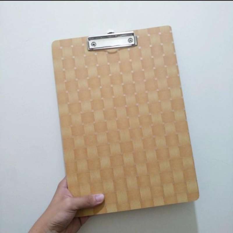 Jual Papan Jalan Kayu /Clip board ukuran folio papan ujian di Seller ...