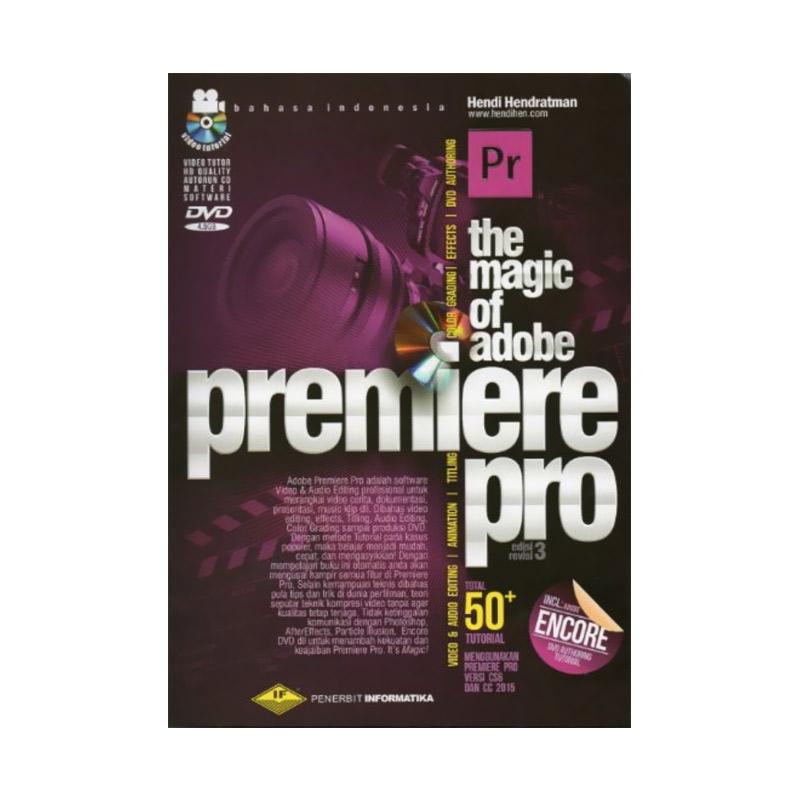 Promo INFORMATIKA Adobe Premiere Pro + DVD by Hendi Hendratman Buku ...