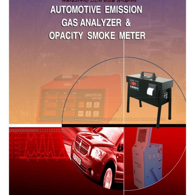 Jual Opacity Smoke Meter Qrotech 102 Alat Uji Kendaraan Diesel Di ...