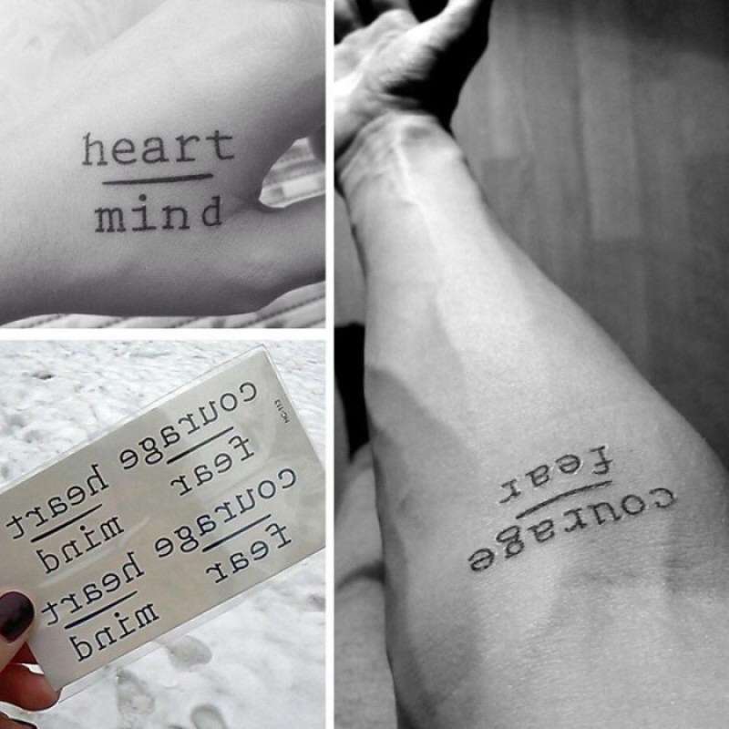 Jual Sticker Tatto Tulisan - Tato Temporary / Temporer Di Seller Kenapa ...