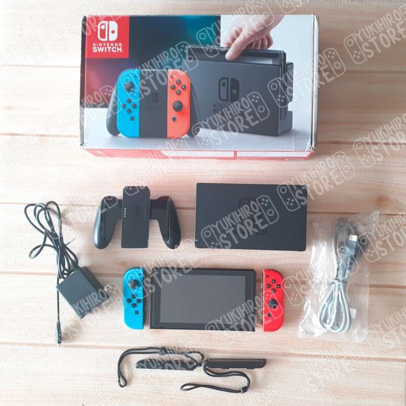 Jual Nintendo Switch Neon Fullset di Seller Yukihiro Store - Kanigoro ...