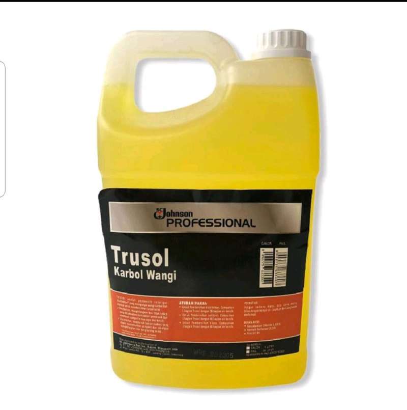 Jual TRUSOL JOHNSON PROFFESIONAL 4L Cairan Pembersih Lantai Kamar Mandi ...
