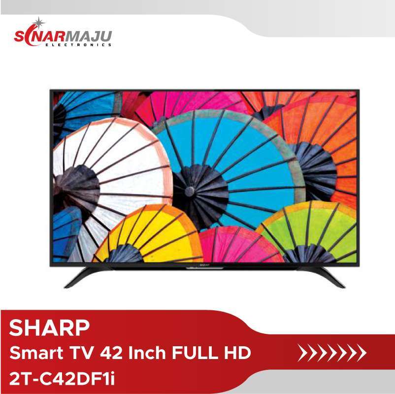 Jual Led Tv 42 Inch Sharp Smart Tv Hd Ready 2t-c42df1i 2tc42df1i Di ...