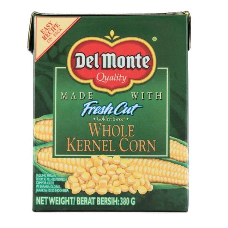 Promo DEL MONTE Whole Kernel Corn 380g - Jagung Pipil Kemasan Kotak ...