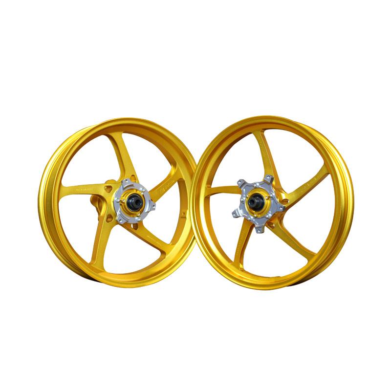 Jual Racing Boy Forged Rim FG525 Velg Motor for Yamaha R25 / R3 - GOLD ...