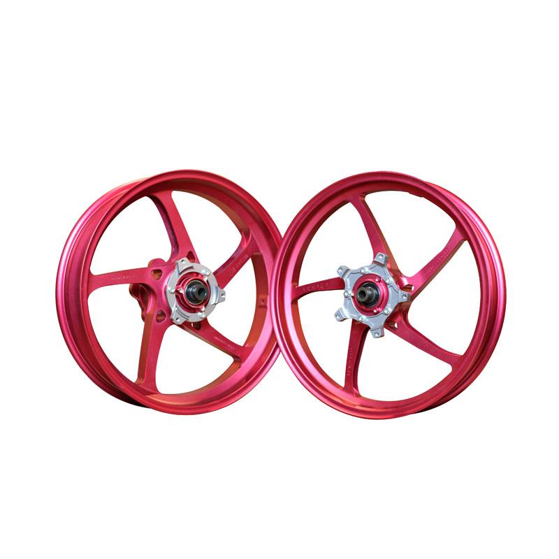 Jual Racing Boy Forged Rim Fg525 Velg Motor For Yamaha R25 / R3 - Red ...