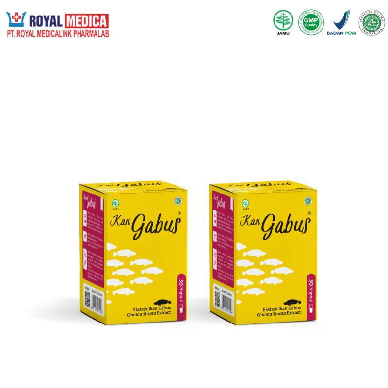 Jual Royal Medica Bundling 2 Kan Gabus Ekstrak Ikan Gabus Snakehead ...