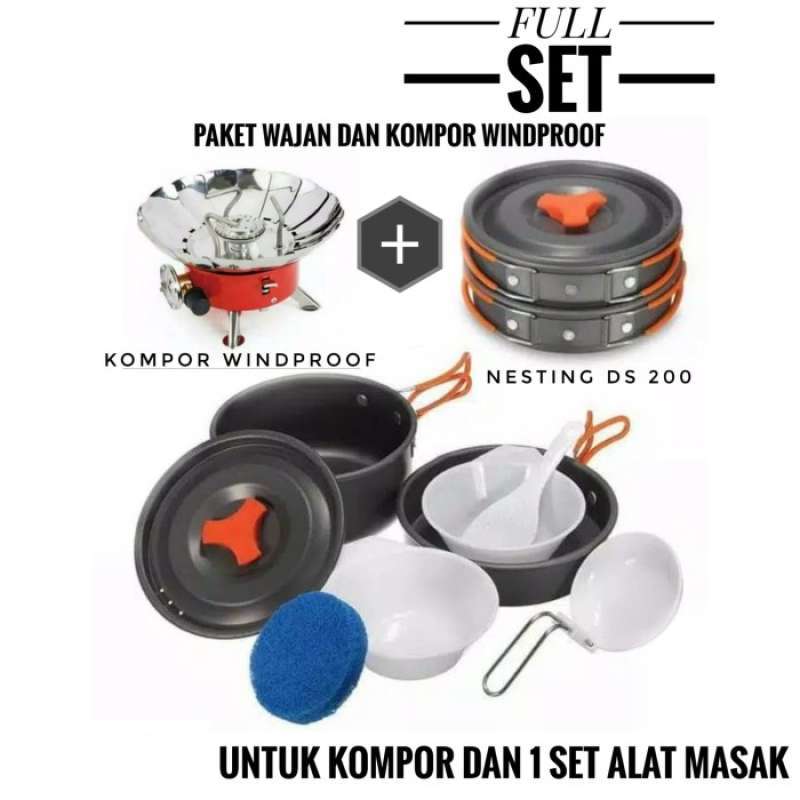 Jual Alat Masak Gunung Set Original Murah - Harga Diskon Maret 2024 ...