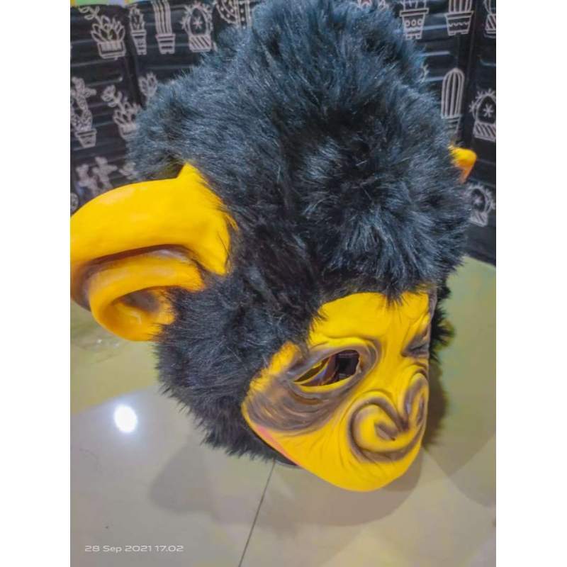 Promo TOPENG MONYET LATEX MONKEY MASK PARTY BRUNO MARS MONKEY KING ...