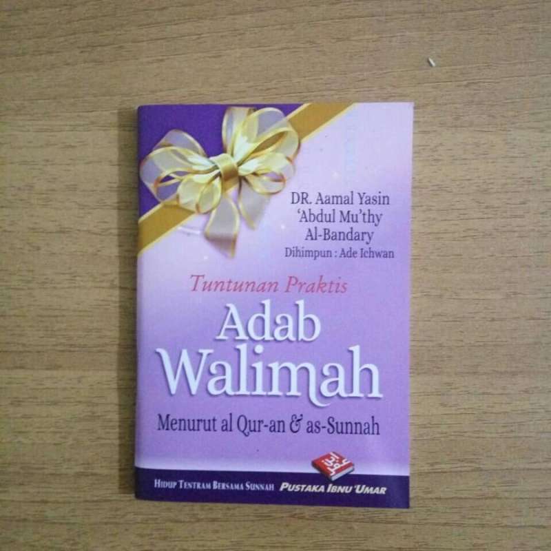 Jual Buku Saku Tuntunan Praktis Adab Walimah di Seller Quran Grosir ...