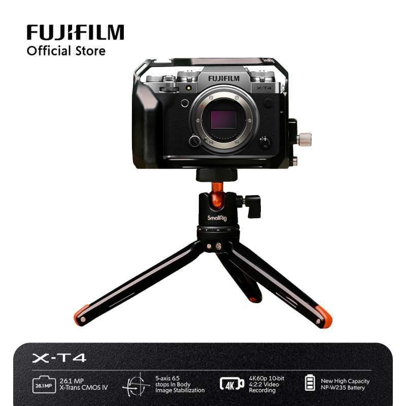Jual Fujifilm X-T4 Creator Package Vlog Kit Kamera Mirrorless XT4 di Seller Focus Nusantara ...