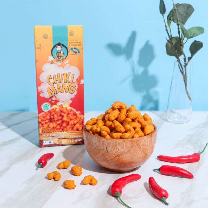 Jual Si Umang Chikimang 60G - Pedas Daun Jeruk di Seller SI Umang - Kab ...