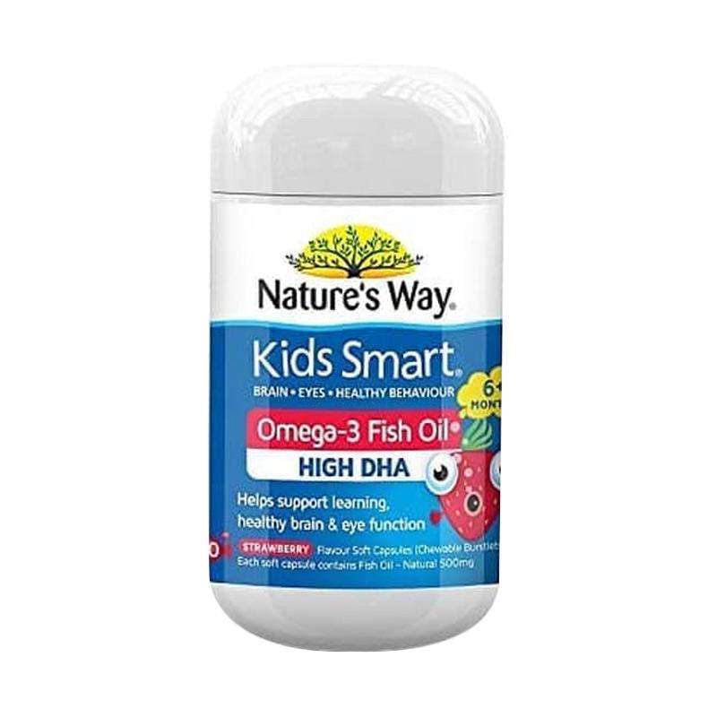 Jual Nature's Way Kids Smart Omega-3 Fish Oil Vitamin Anak [original ...