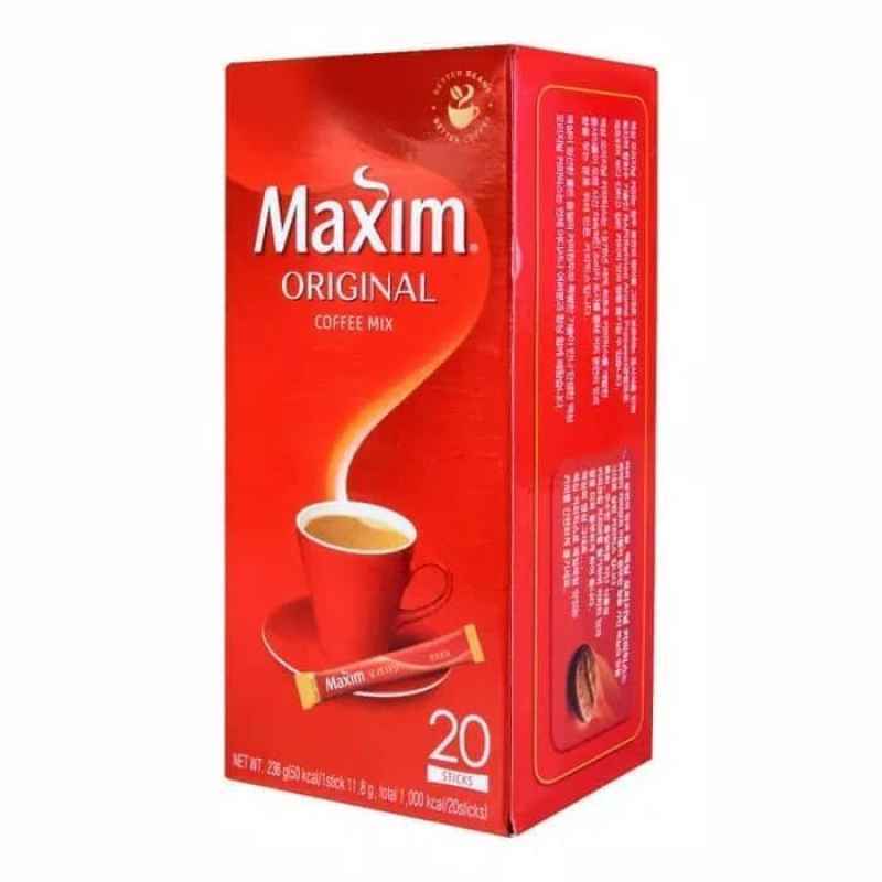 Jual KOPI KOREA MAXIM ORIGINAL COFFEE MIX isi 20 Sachets di Seller Dash ...