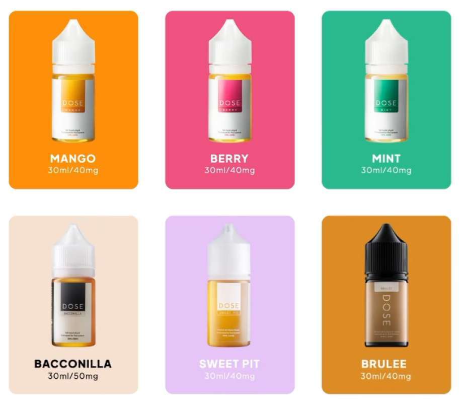 Jual Dose Salt Nic by Hex Juice 30ML Liquid Dose Salt Nic Dose SaltNIc ...