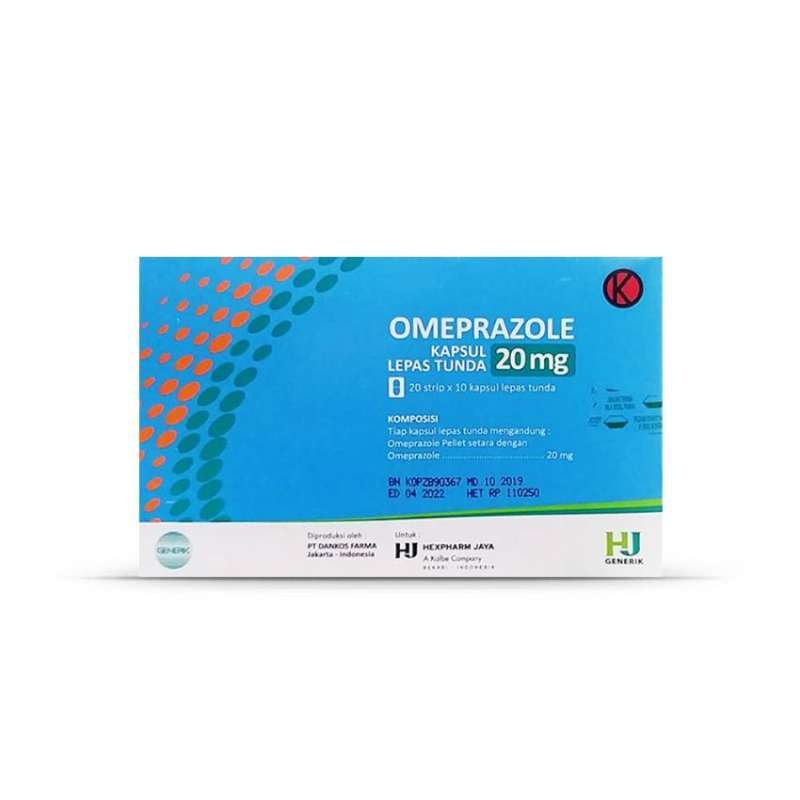 Jual Omeprazole Hexpharm 20 Mg Box 200 Kapsul Di Seller Apotek Mose ...