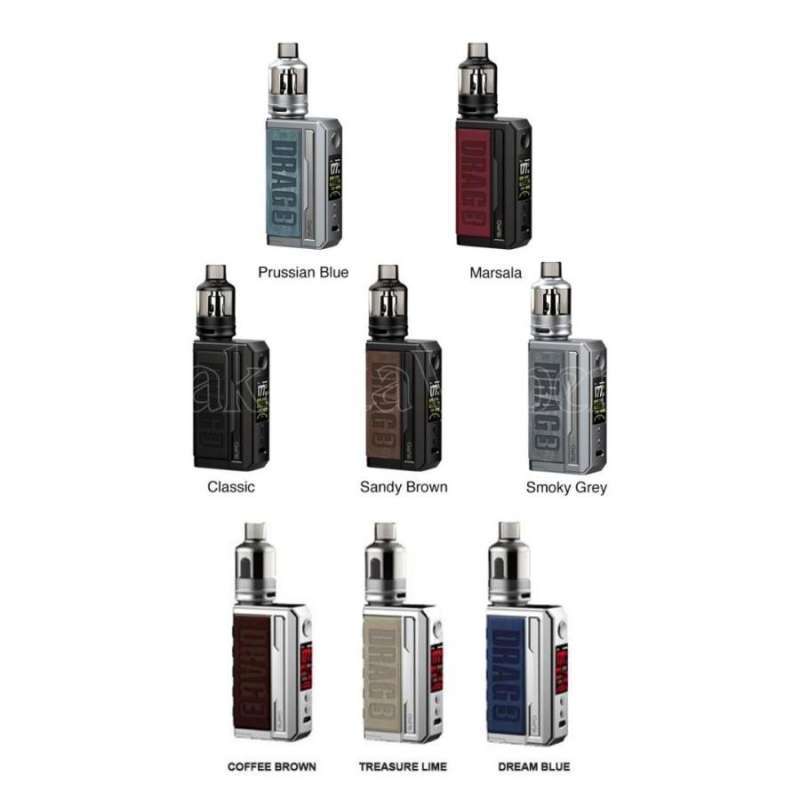 Jual Voopoo Drag 3 177w Mod + Tpp Pod Tank 100% Authentic - Drag 3 Kit ...