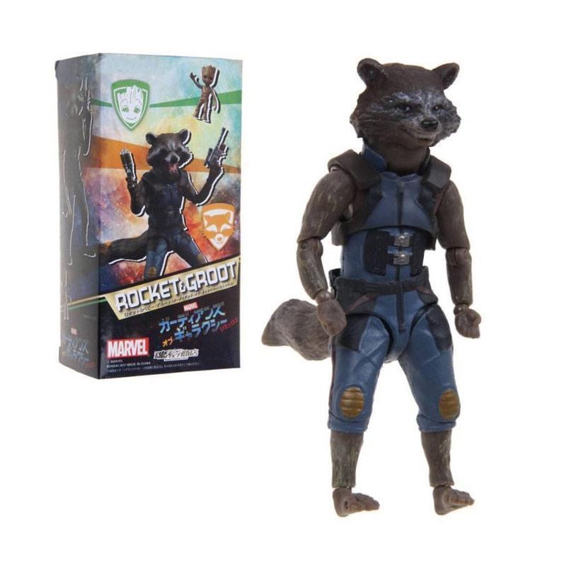 Jual SHF Rocket Raccoon Groot Action Figure di Seller Happy Shop ...