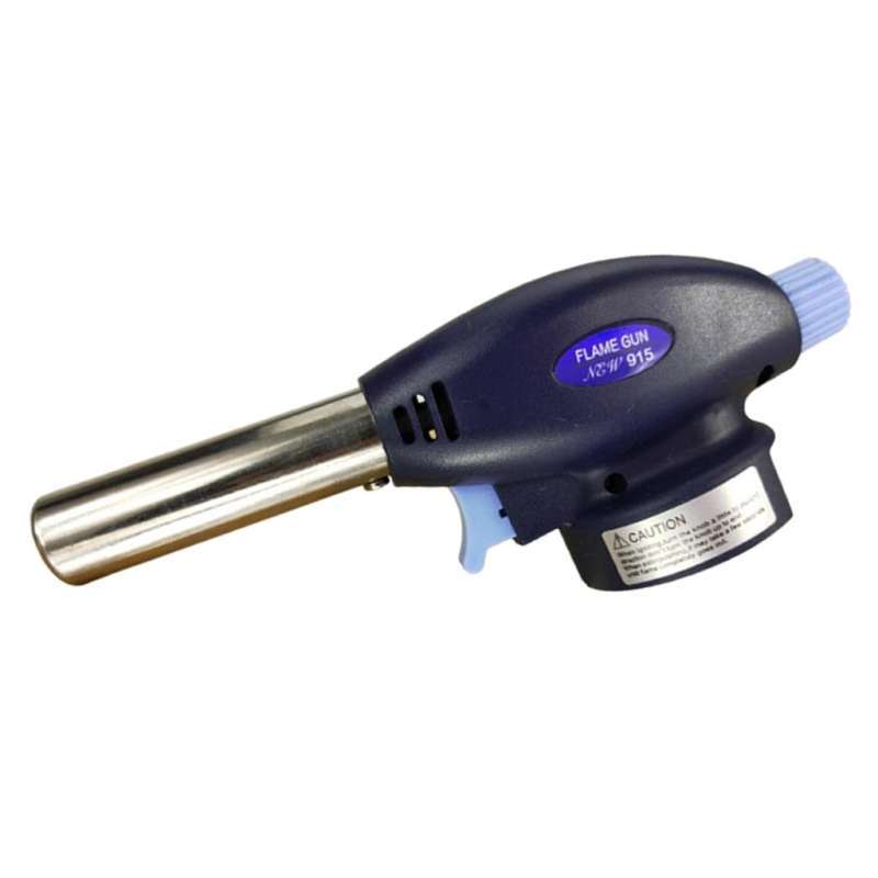Jual Chef BBQ Flame Jet Gun Butane Gas Torch Cooking Portable Auto ...