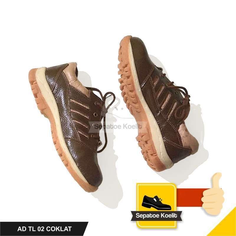 Jual Sepatu Safety - Sepatu Kerja Safety Kulit Suede Model Tali Di ...