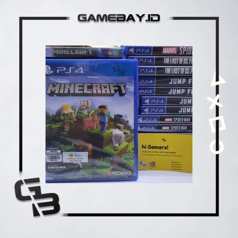 Jual Ps4 Minecraft - Starter Edition Pack - REG 2 di Seller Gamebay ...