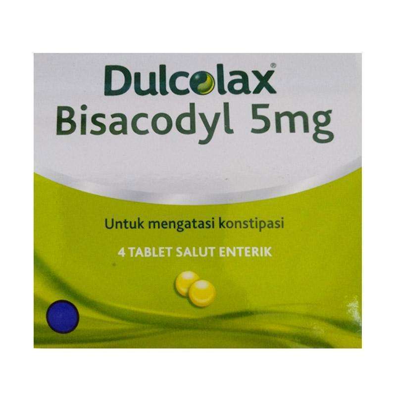 Jual WHS – Dulcolax Tablet 5 mg Obat Kesehatan [1 Blister/4 Tablet] di ...