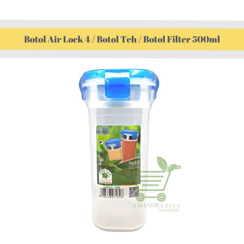 Promo Botol Air Lock 4 / Botol Teh / Botol Filter 500ml Diskon 25% di ...