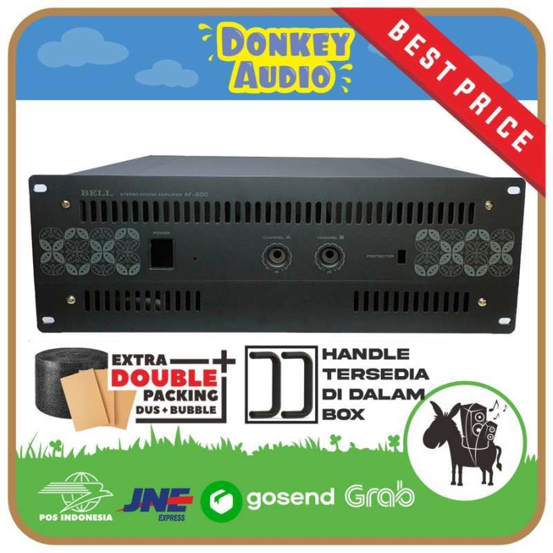 Jual BOX POWER AMPLIFIER M900 POWER AMPLIFIER BELL di Seller DONKEY ...
