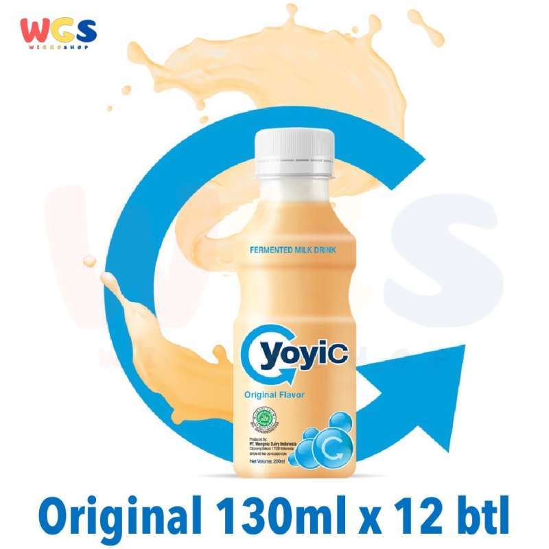 Jual Yoyic Fermented Milk Drink Original Flavor 130ml x 12 Btl di ...