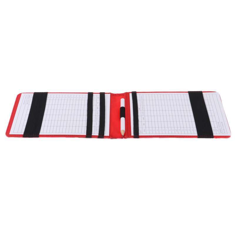 Jual PU Golf Scorecard Holder Training Book Cover with Pencil ...
