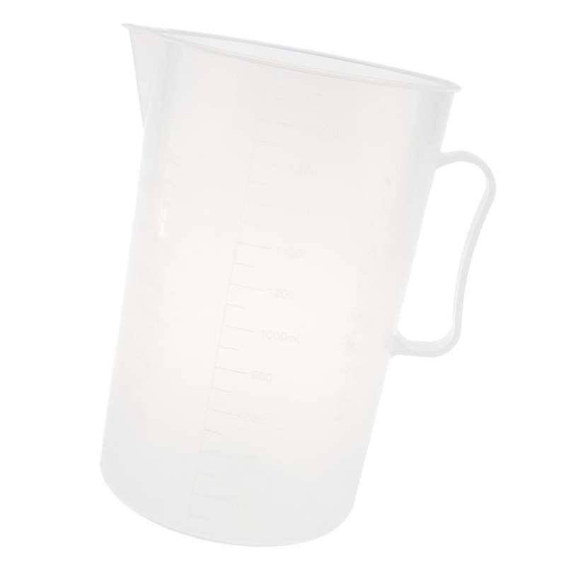 Jual 2000ml Transparent Plastic Graduated Measuring Jug Cup Kitchen Lab ...